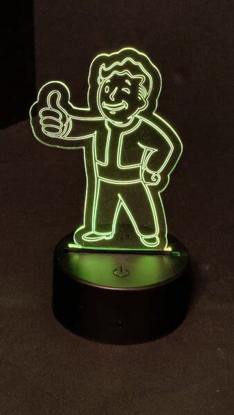 Vault Boy Led Night Light Post Apocalyptic Events