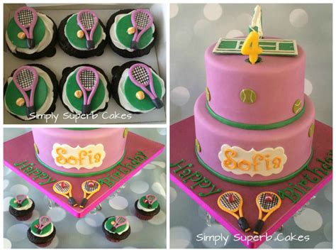 Tennis Themed Cake