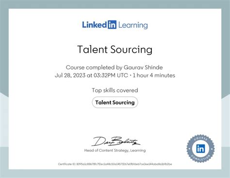 gaurav shinde on linkedin recruitment talenthiring linkedinlearning