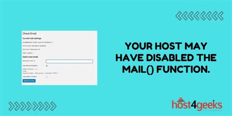 How To Solve The Email Could Not Be Sent Possible Reason Your Host May Have Disabled The Mail