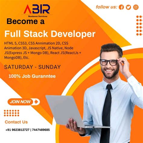 Why Learn Mern Full Stack Development Course In Pune At Abir Business… Amol K