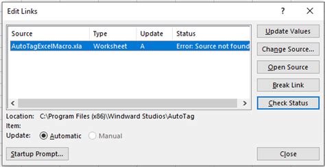 Vba How Do I Correctly Add A Global Macro To Excel Stack Overflow