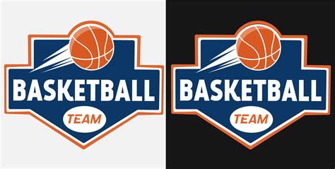 Illustration Vector Basketball Team Perfect For Team Logo Print Etc
