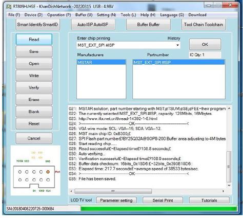 easy tv and monitor boards firmware programming with the rt809h