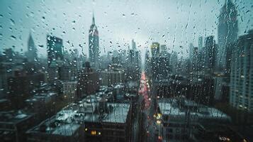 Rainy City Wallpapers Cyberpunk Rain Aesthetic Water City Lights