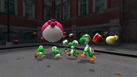 Yoshi Wallpaper Scrolller