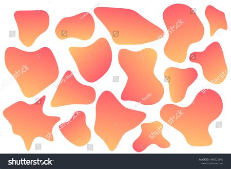 Set Blobs Abstract Shape Organic Banner Stock Vector Royalty Free 1968222502 Shutterstock