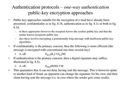 PPT Digital Signatures DSS And Authentication Protocols PowerPoint Presentation ID 5744202