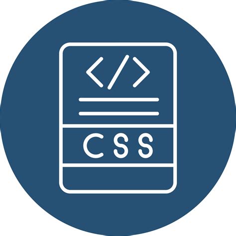 Css Vector Icon Vector Art At Vecteezy
