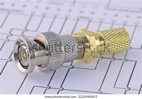 Connectors Connecting Coaxial Cable Electrical Diagram Stock Photo Shutterstock