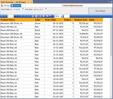 Ssrs Date Parameters With Calendar