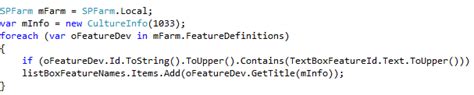 Me And My Sharepoint Get Sharepoint Feature Name From Feature Id