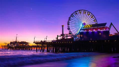 Locals Night At The Santa Monica Pier Santa Monica Pier Things To
