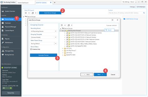 using boring toolbox and milestone xprotect management client to update