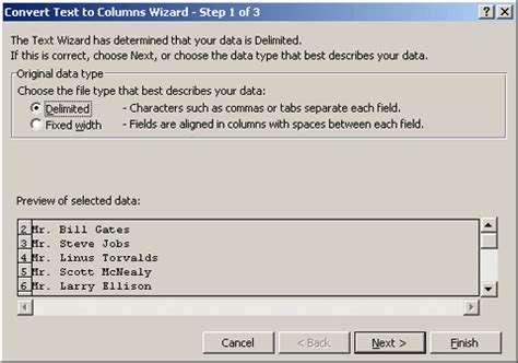 split full name into two columns with first name and last name expert