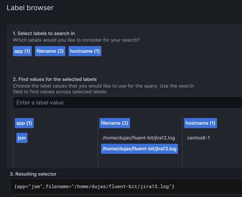Error Empty Results No Matching Label Grafana Loki Grafana Labs Community Forums