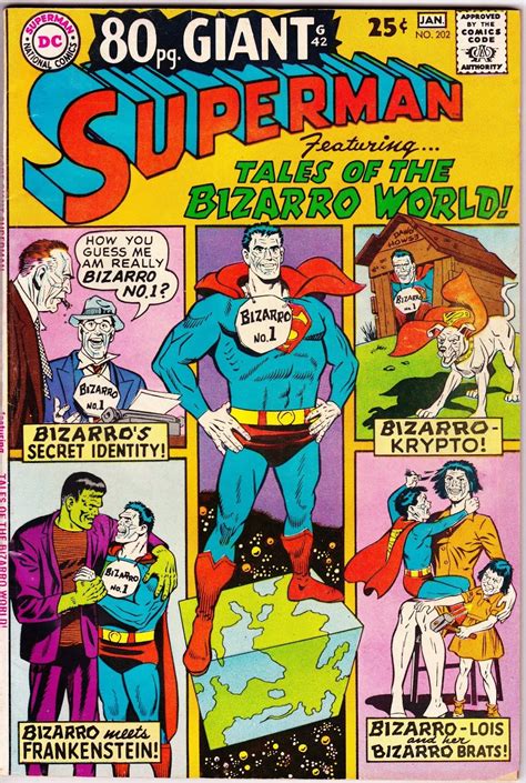 Monster Island News Superman Tales Of The Bizarro World