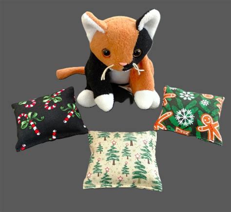 Christmas Cat Catnip Toys Set Of 3 Etsy Handmade Etsy Ts Small