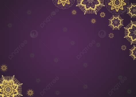 Classical Mandala Gradient Light Effect Background Islam Pattern