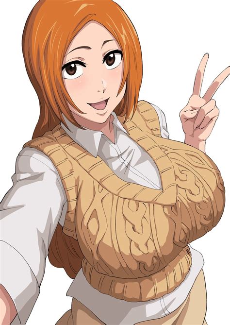 Inoue Orihime Bleach Drawn By Iwao Danbooru