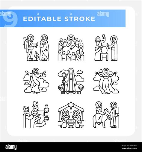 Ascension Scene Stock Vector Images Alamy