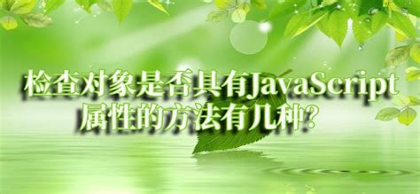 检查对象是否具有javascript属性的方法有几种? 知乎 检查对象是否具有javascript属性的方法有几种? 知乎