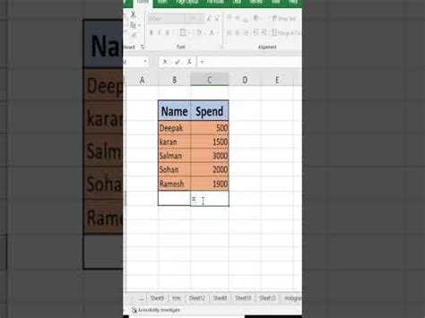 Excel Me Average Ka Formula Kaise Use Kare Average Formula In Excel Learning Master YouTube