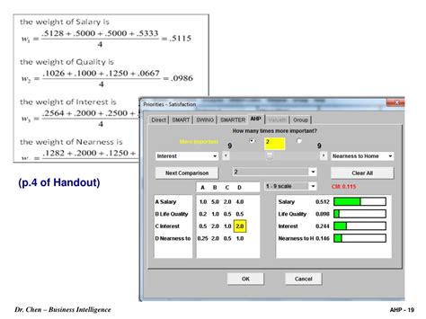 ppt analytical hierarchy process ahp a multi objective decision
