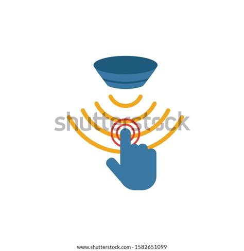 Touch Sensor Icon Simple Element Sensors Stock Vector Royalty Free 1582651099 Shutterstock