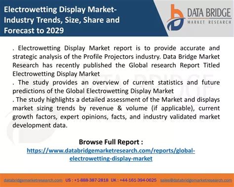 Ppt Electrowetting Display Market Powerpoint Presentation Free