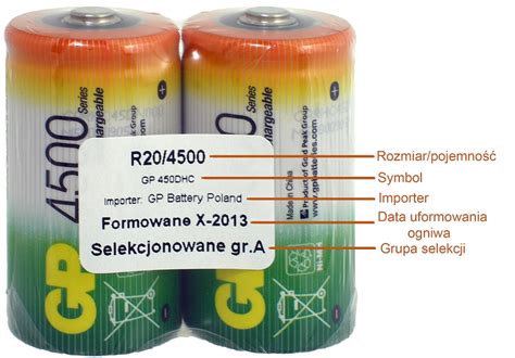 Akumulator R20/D 4500mAh GP Tanio - Sklep BTO - Akumulatorki, Baterie ...
