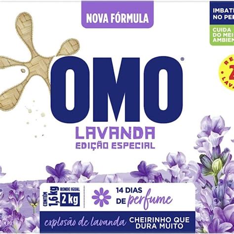 Sabao Em Po Omo 16kg Lavanda é Aqui Na Barcelos
