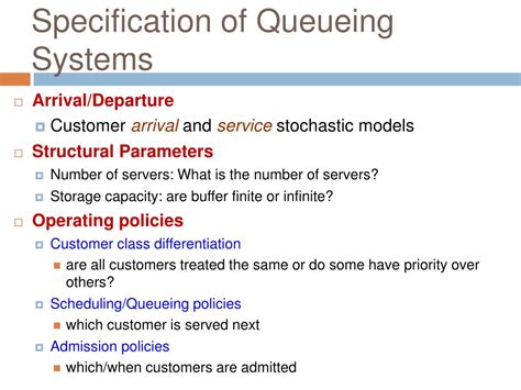 Ppt Cs433 Modeling And Simulation Lecture 12 Queueing Theory