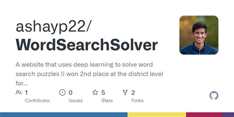 Github Ashayp Wordsearchsolver A Website That Uses Deep Learning To Solve Word Search