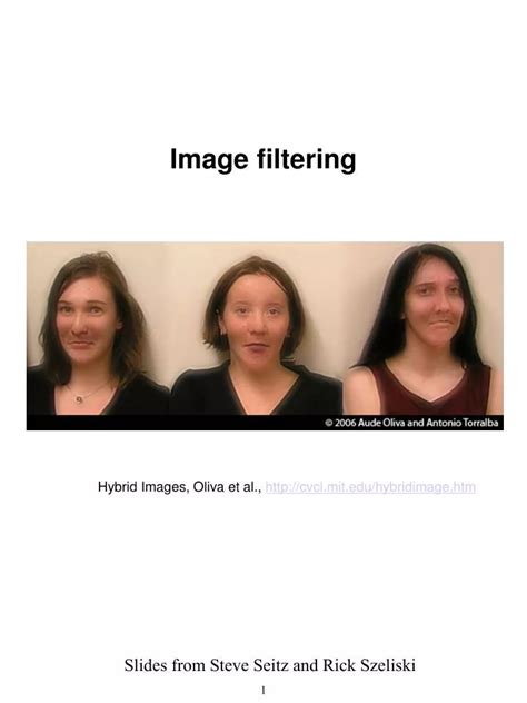 Ppt Image Filtering Powerpoint Presentation Free Download Id1705282