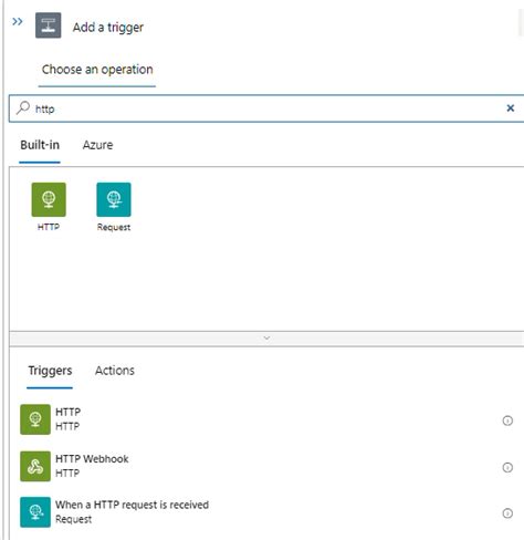 azure logic apps why is swagger trigger missing stack overflow