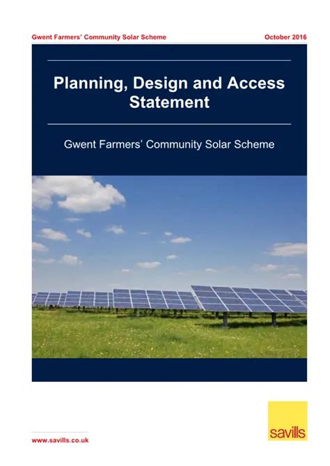 Planning Design And Access Statement Docslib