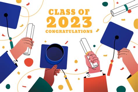 Class Of 2023 Congratulations Vector Free Download
