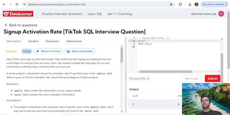 [video] abhishek kumar jha on linkedin sql python excel