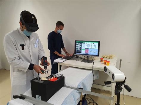 Experimental Setup Showing The Participant Navigating With HoloLens 2 Download Scientific