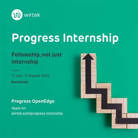 Wirtek Romania On Linkedin Internship Fellowship Progressopenedge