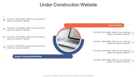 under construction website powerpoint presentation and slides ppt