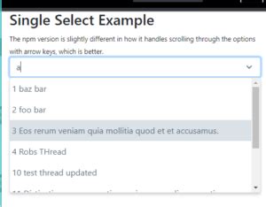 Single Select Dropdown With Autocomplete Vue Single Select Vue Script