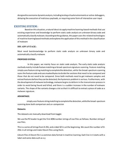 A Malware Detection Method For Health Sensor Data Based On Machine Learning Docx Computer