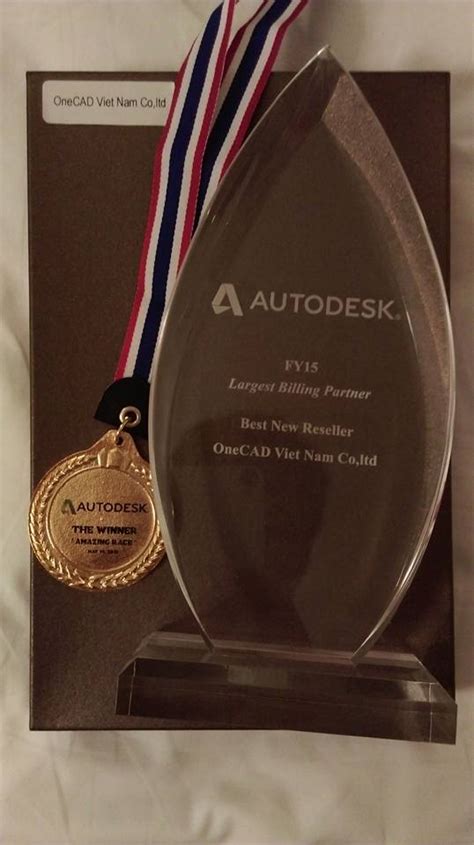 Onecad Vietnam Nhận Giải Thưởng Autodesk Onecadvn Best Cad Solutions
