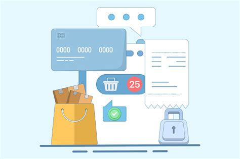 온라인 주문 개념 온라인 구매 및 모바일 애플리케이션을 통한 상품 주문 모바일 결제 온라인 쇼핑 전자 상거래 개념 플랫 스타일의 현대 벡터 그림입니다 Brand Name