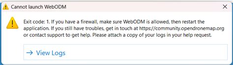 Issues With Webodm 220 Startup After Installation Webodm Opendronemap Community