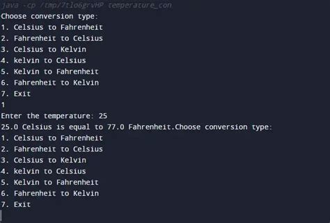 Temperature Convertor Using Java With Source Code CodeWithCurious