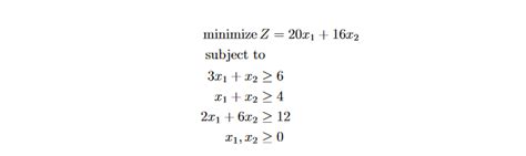 Solved Minimize Subject To