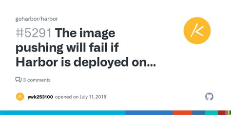 The Image Pushing Will Fail If Harbor Is Deployed On Minikube And Serves With Issue